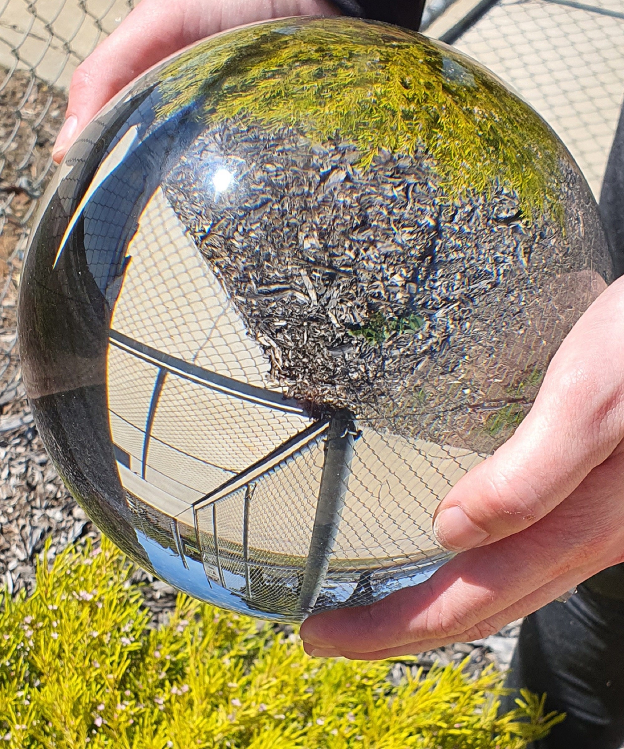 Huge Clear Lead Crystal Scrying Ball, Looking, Gazing, Scrying ~ 200 Ml ...