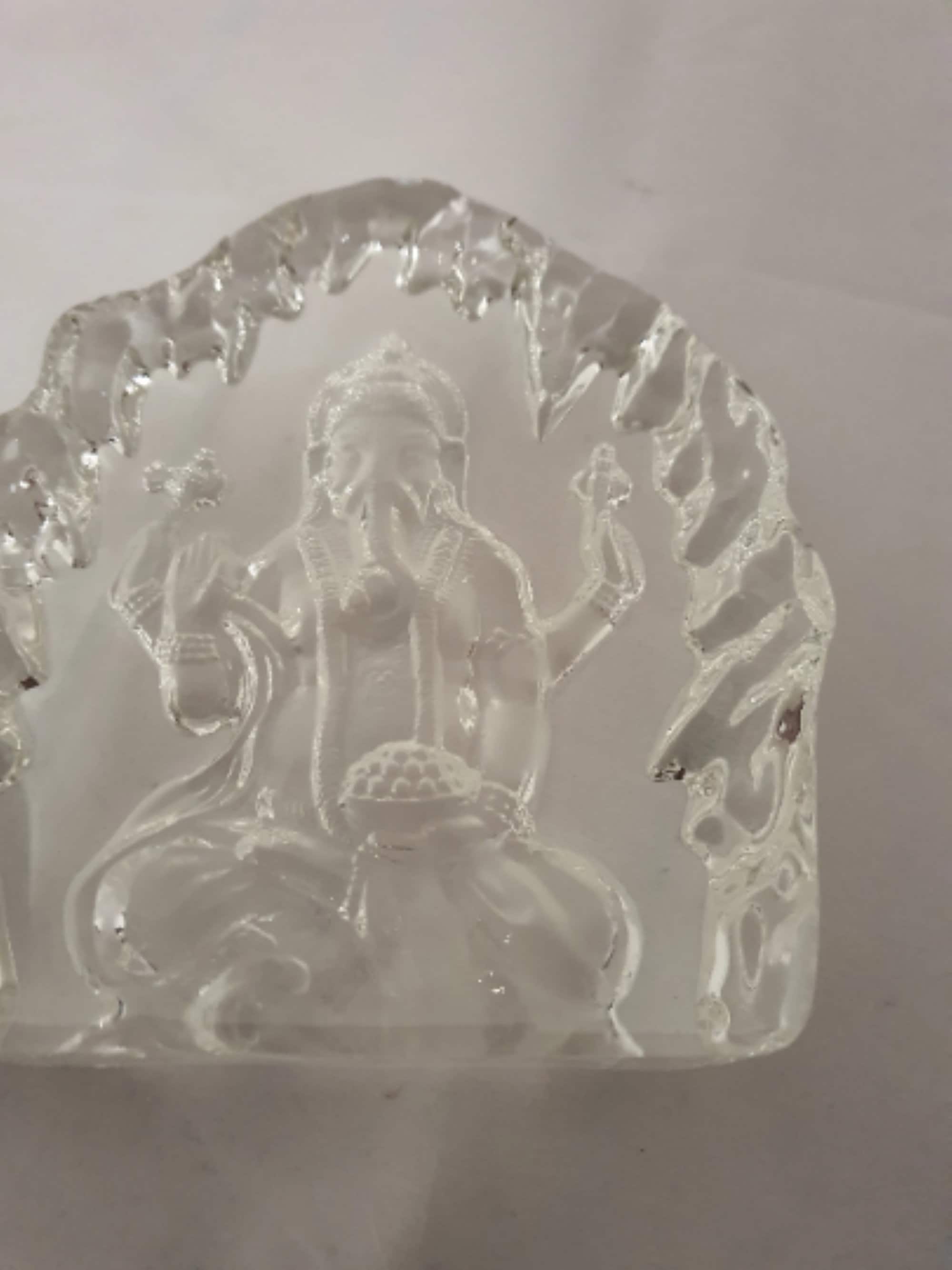 Ganesha Crystal Iceberg Lord Ganesha Paperweight or Display - Etsy