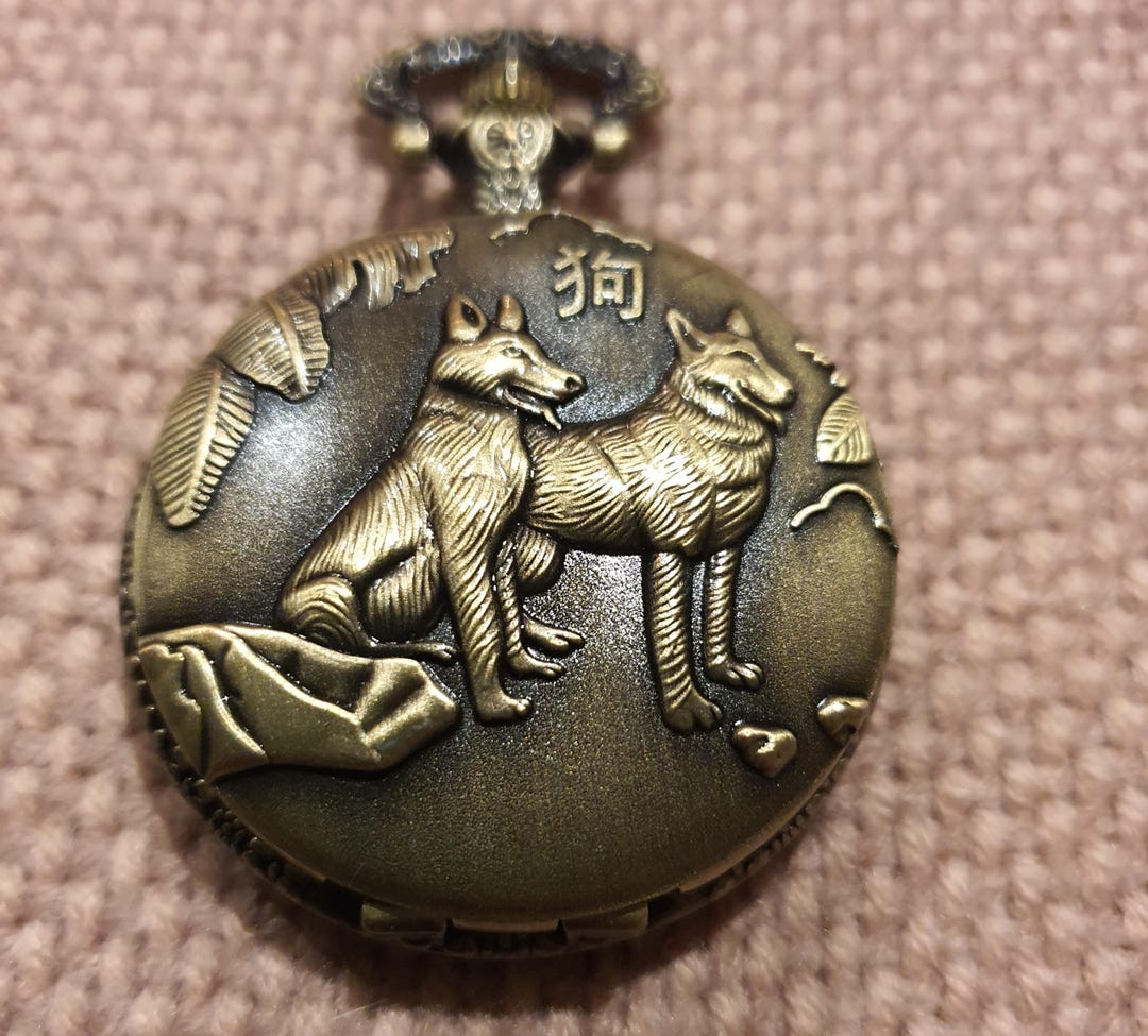Zodiac Animal Metal Fob Watches + Accessories Feng Shui Buddhism - Etsy