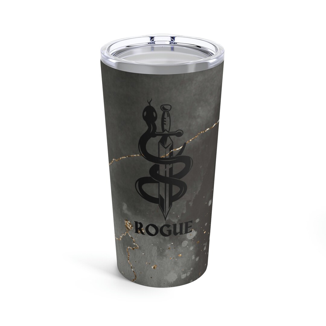 Classy DND Rogue Tumbler 20oz, Tabletop RPG Tumbler, DND Themed, Gift ...