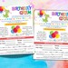 Editable Birthday Gram Flyer: School Fundraiser Template (digital ...