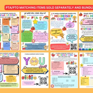 PTA Membership Contest Flyer,pta Membership Drive,pto Recruitment ...