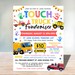 Touch a Truck Fundraiser Flyer: School Event Printable (digital ...