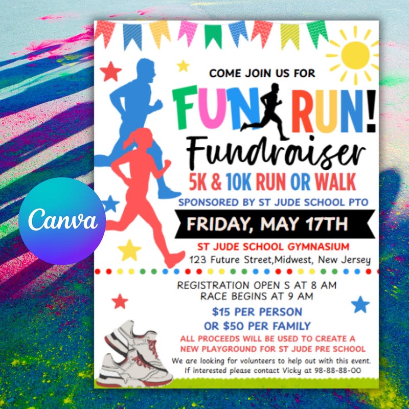 5k Flyer - Etsy