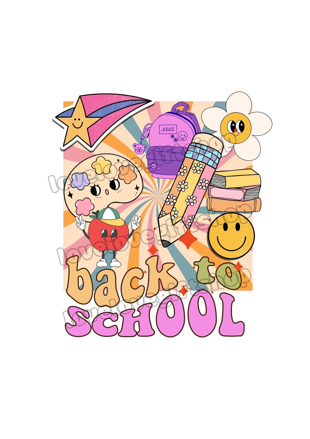 Back to School Png,retro Back to School Png,teacher Back to School Png ...