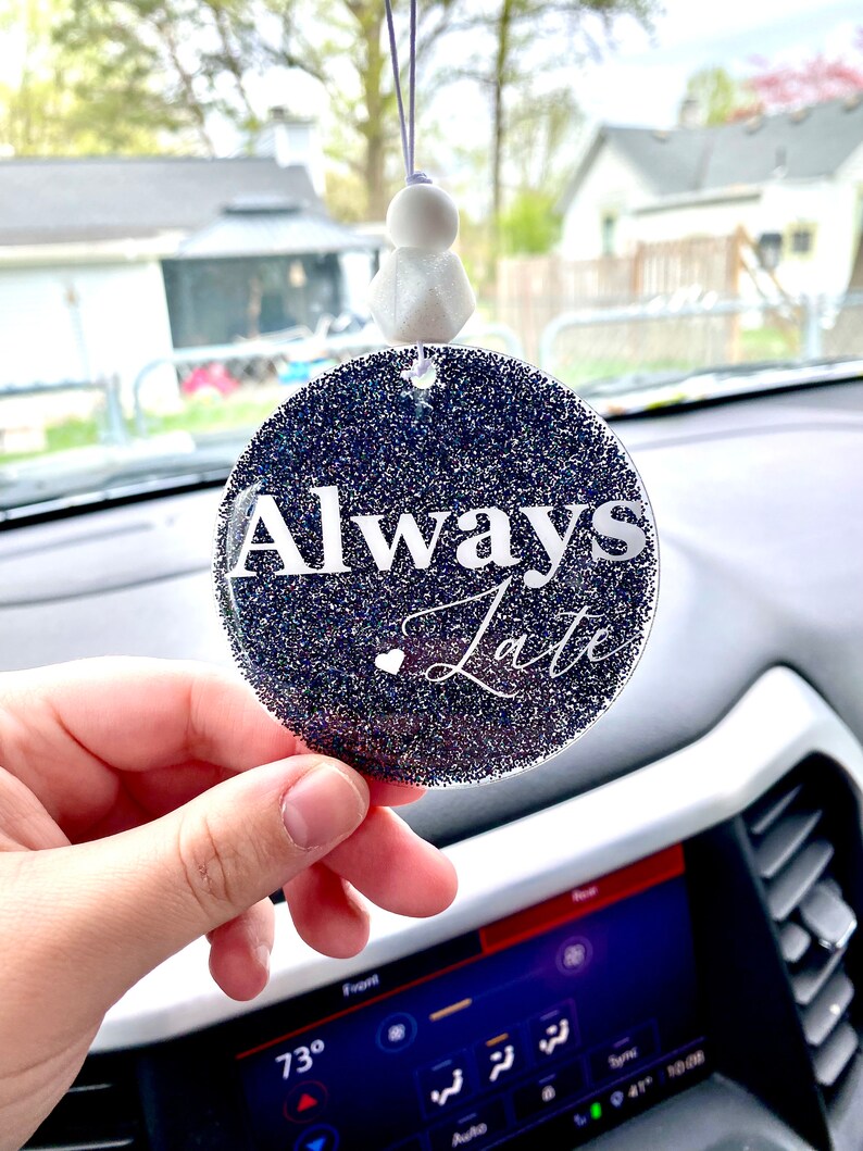Always Late Car Charm - Etsy