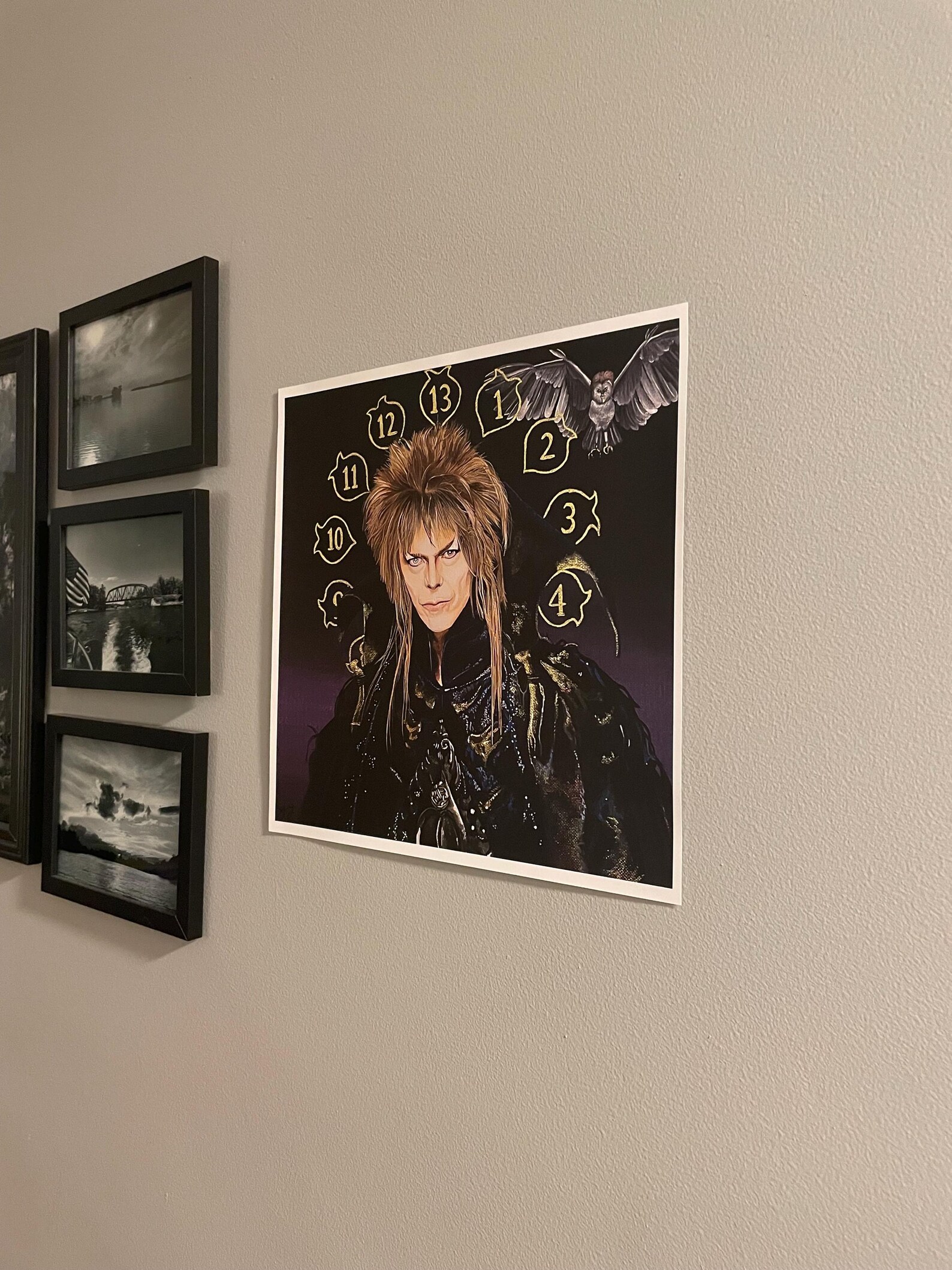 Labyrinth Painting Print - Etsy