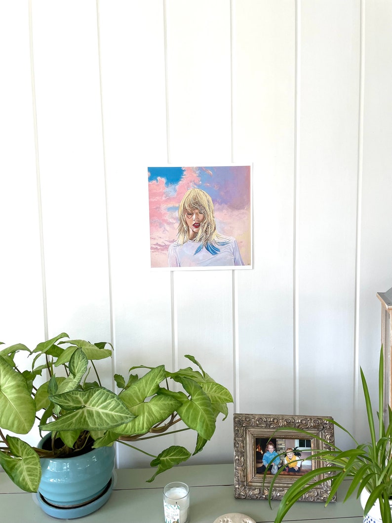 Lover Album Cover Painting Print - Etsy