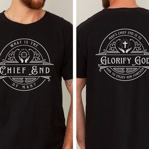 Catechism Shirt, Comfort Colors Reformed Christian T-shirt, Theology T ...