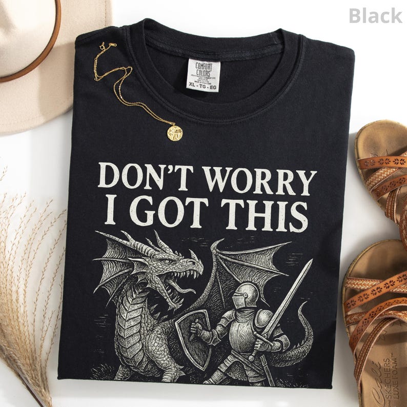 Don't Worry I Got This I Watched A Video, Funny Dragon T-shirt, Gift ...