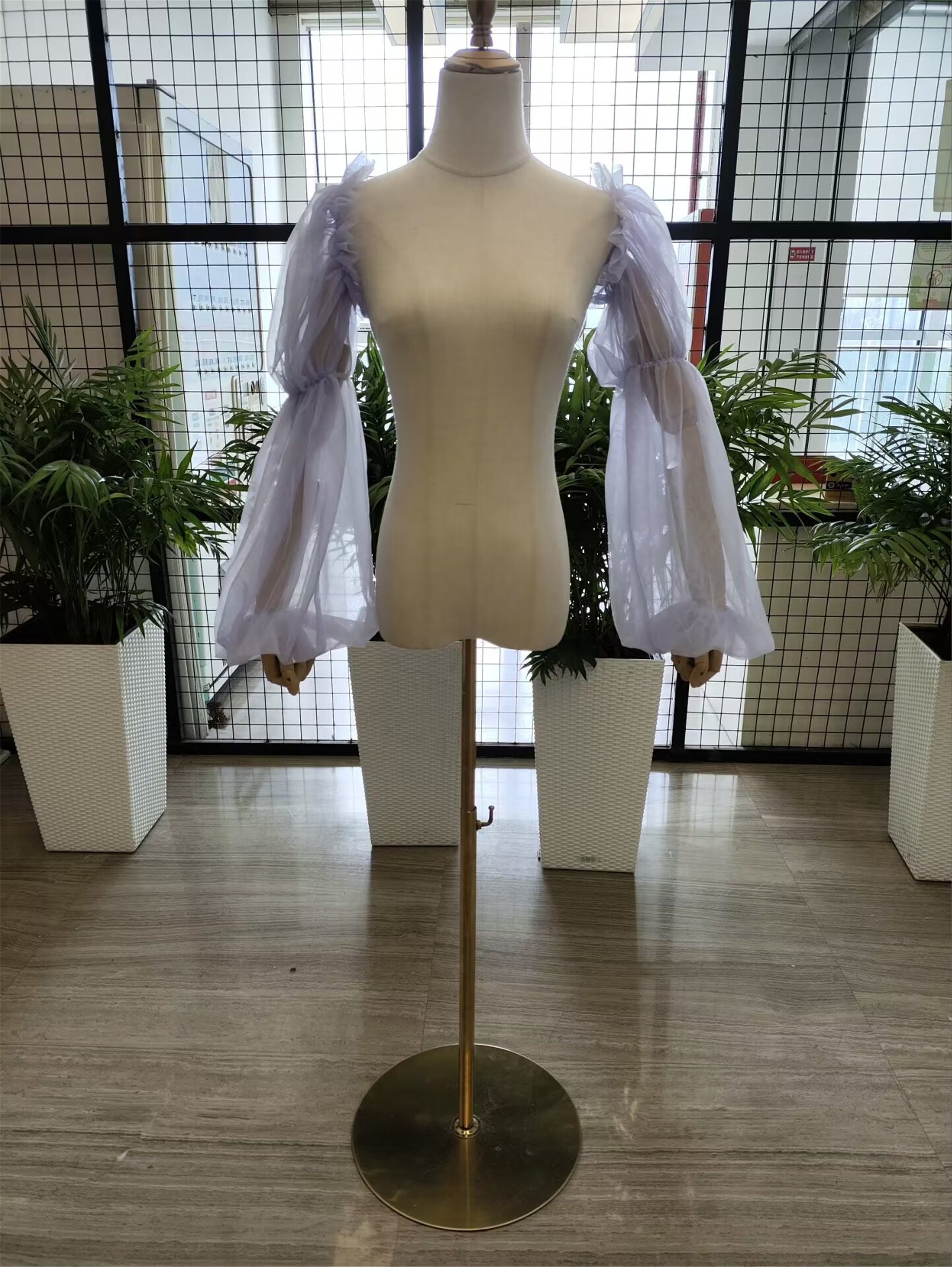 Dreamy Purple Wedding Sleeves/special Design Sleeves/delicate Bridal ...