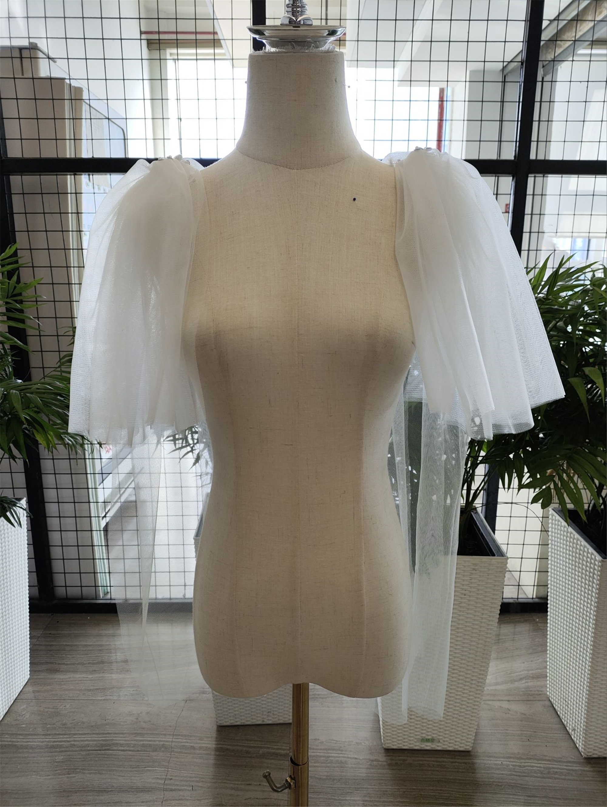 Bridal Shoulder Drift Soft Tulle Wedding Sleevesbridal off - Etsy