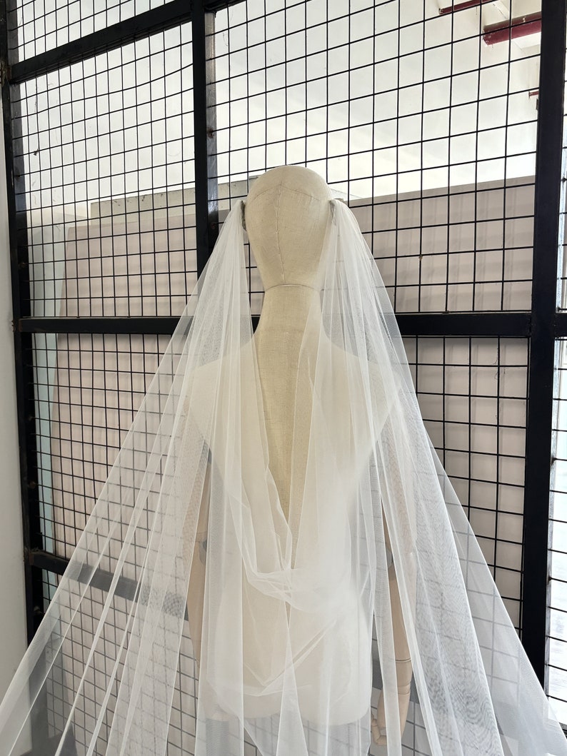 Classical Leaves Lace Wedding Veil, Lace Drape Veil With Two Combs ...