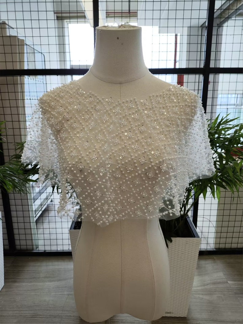 Gorgeous Sequined Wrap/exquisite Heavy Work Sequined Cover/beautiful ...