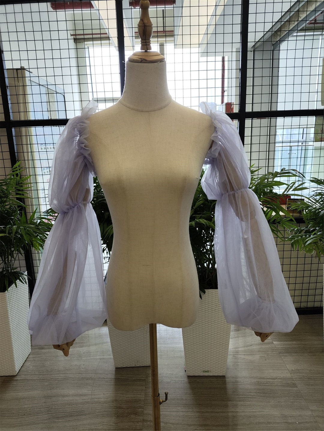 Dreamy Purple Wedding Sleeves/special Design Sleeves/delicate Bridal ...