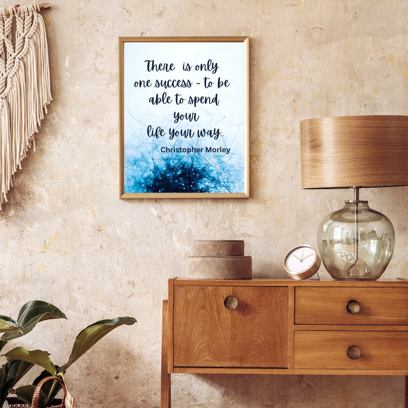 Motivational Quote, Motivational Wall Art, Inspirational Saying ...