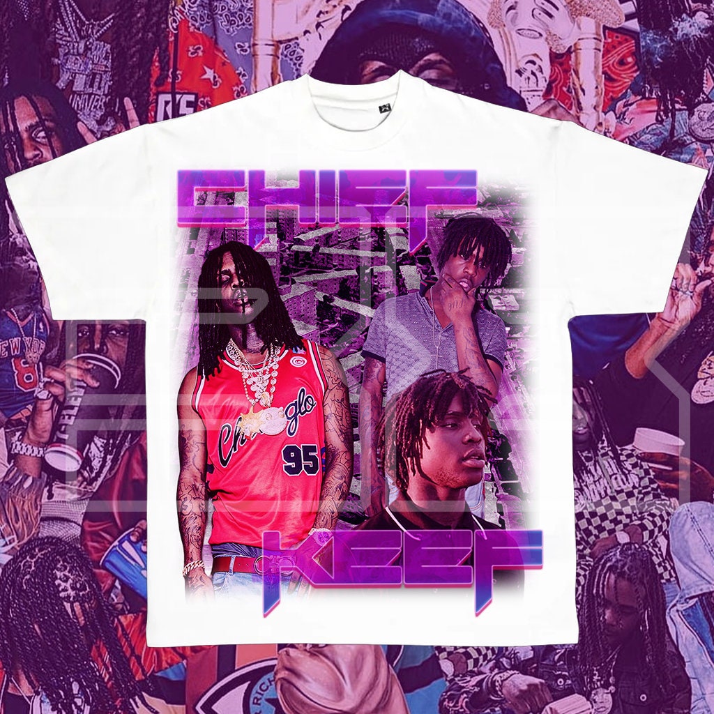 Chief Keef Purple Tshirt - Etsy