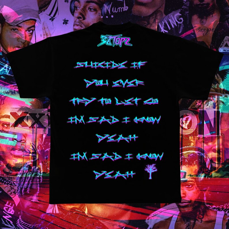 Xxxtentacion Tshirt Etsy