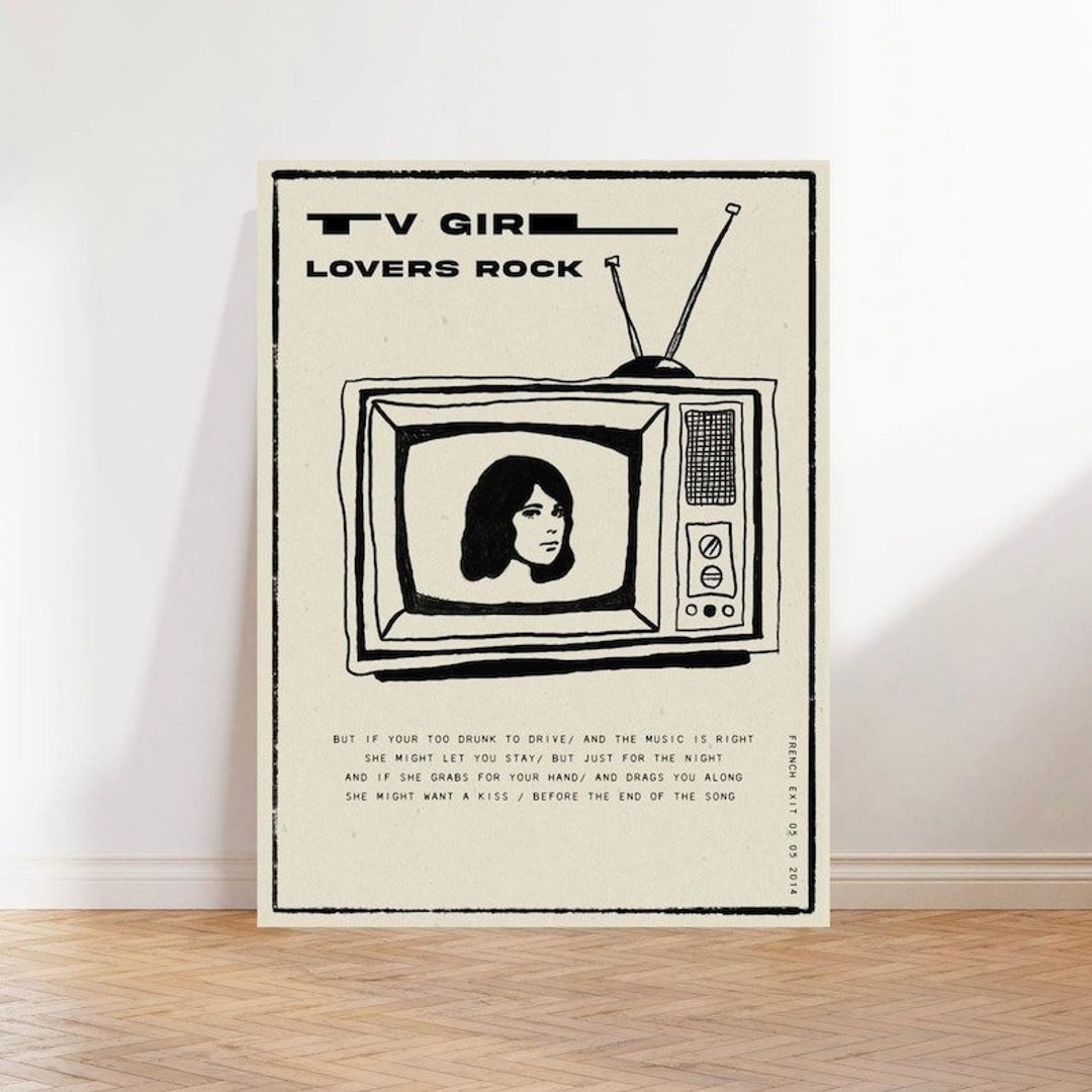 TV Girl Lovers Rock Poster TV Girl Poster - Etsy