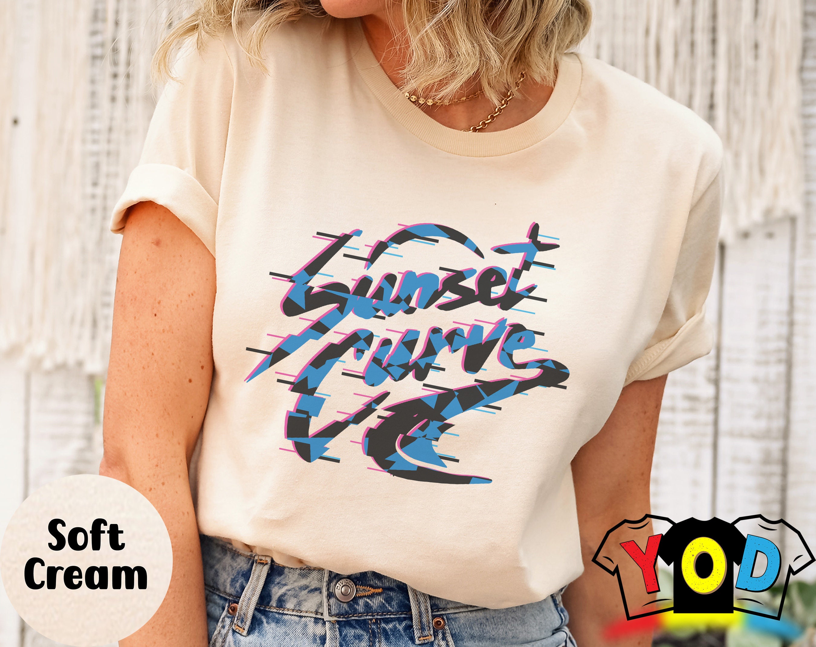 Sunset Curve Shirt, Julie and the Phantm Tshirt,sunset Curve Band Shirt ...