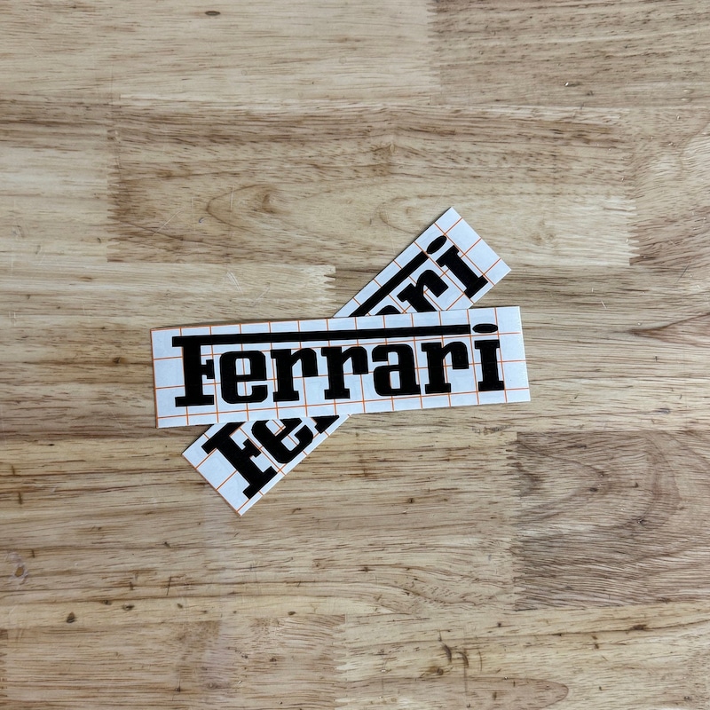 Small Ferrari Logo - Etsy