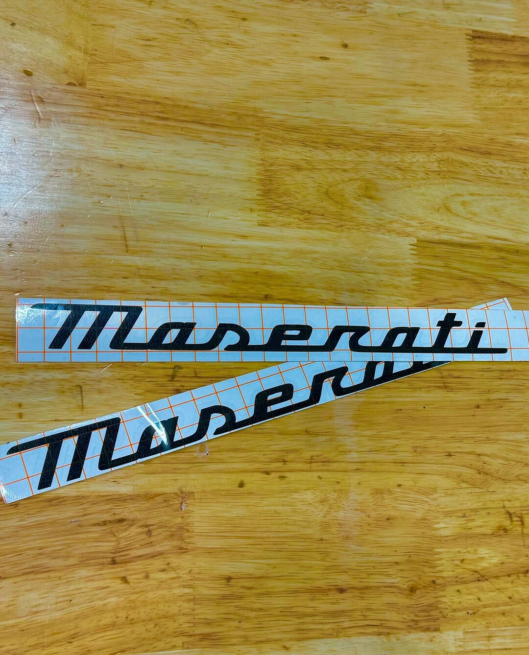 Maserati Car Decal Black - Etsy