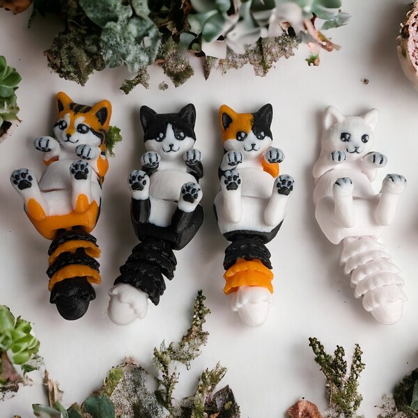 3d Printed Cats - Etsy