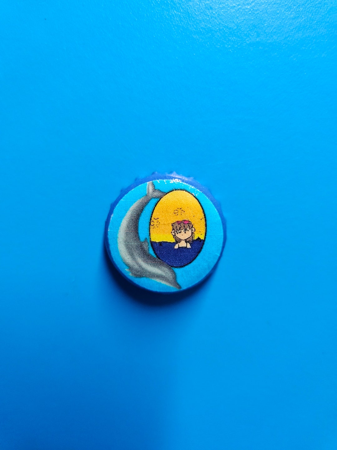 Sister Collab "day at the Beach" Cap Magnet - Etsy