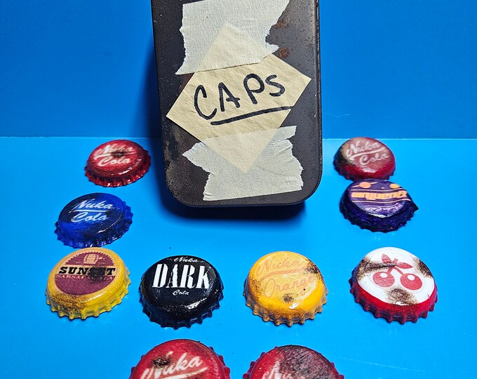 Fallout Nuka Cola Cap Stash - Etsy
