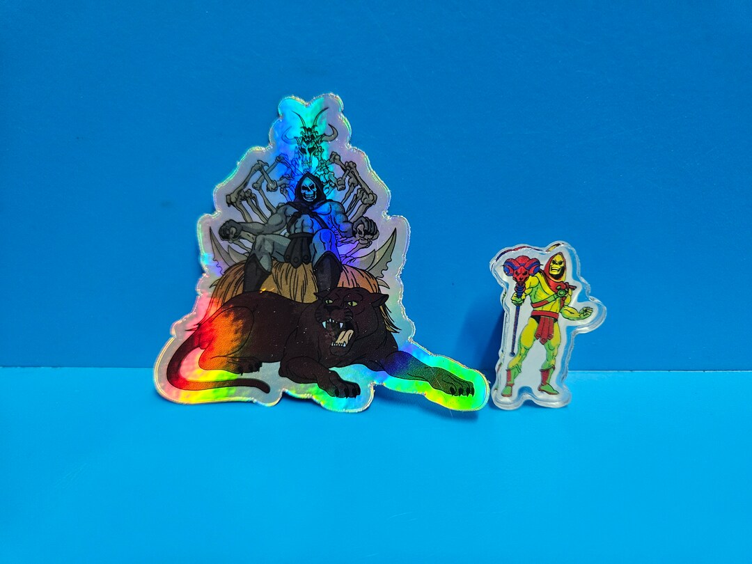 Motu Skeletor Sticker/pin Pack - Etsy