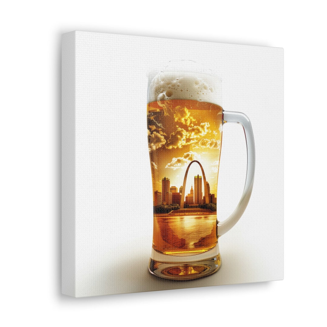St. Louis - City Skyline Beer Series - Etsy