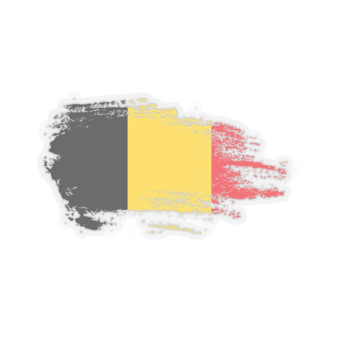 Belgium Flag Sticker | Perfect for Students, Teachers, Gifts, Soccer ...