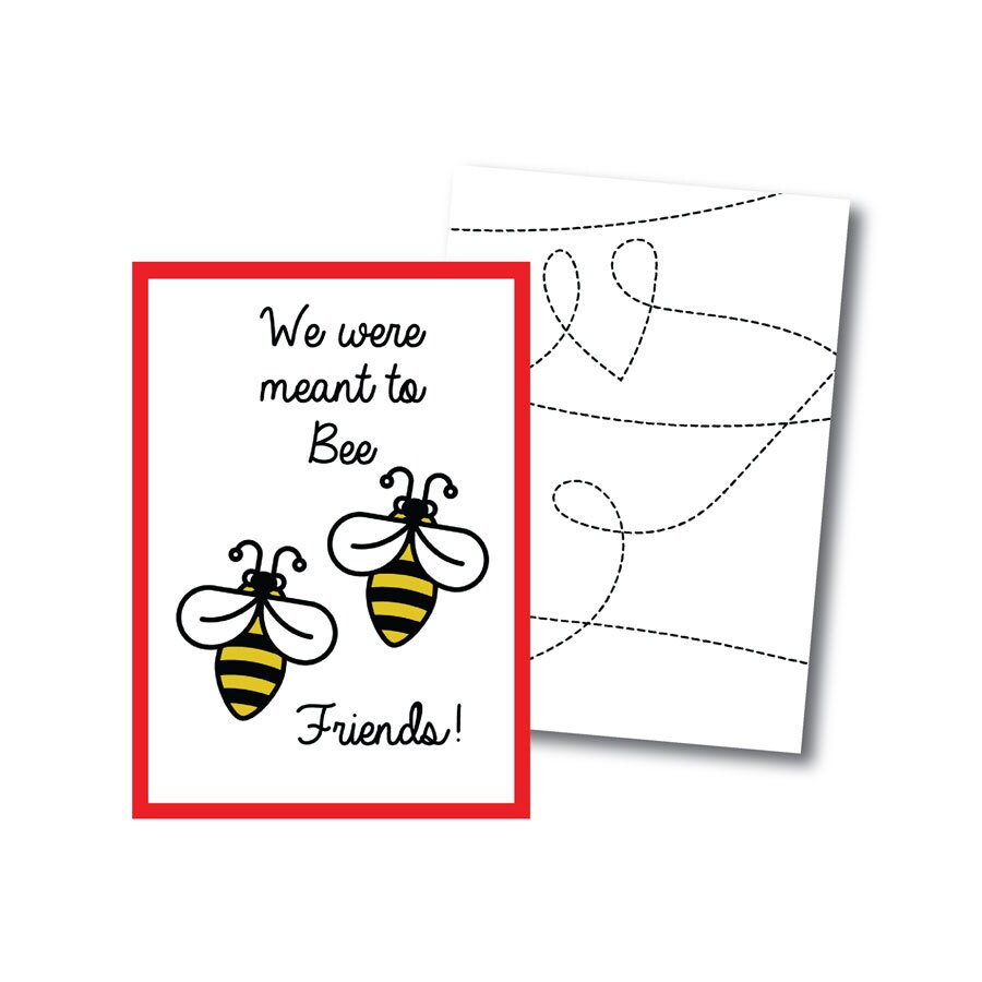 Bee Valentines | DIY Valentines Instant Download | Bee Printable PDF ...
