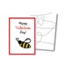 Bee Valentines | DIY Valentines Instant Download | Bee Printable PDF ...