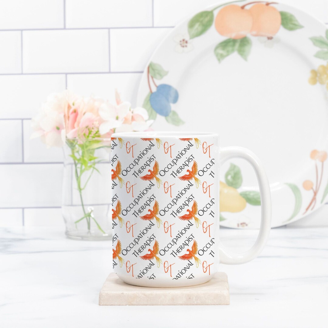 OT Occupational Therapist Mug Deluxe 15oz. - Etsy