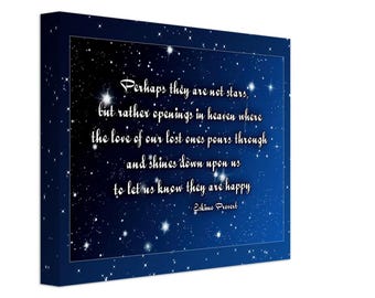 Eskimo Proverb - Perhaps They Are Stars Classic Semi-glossy Paper ...