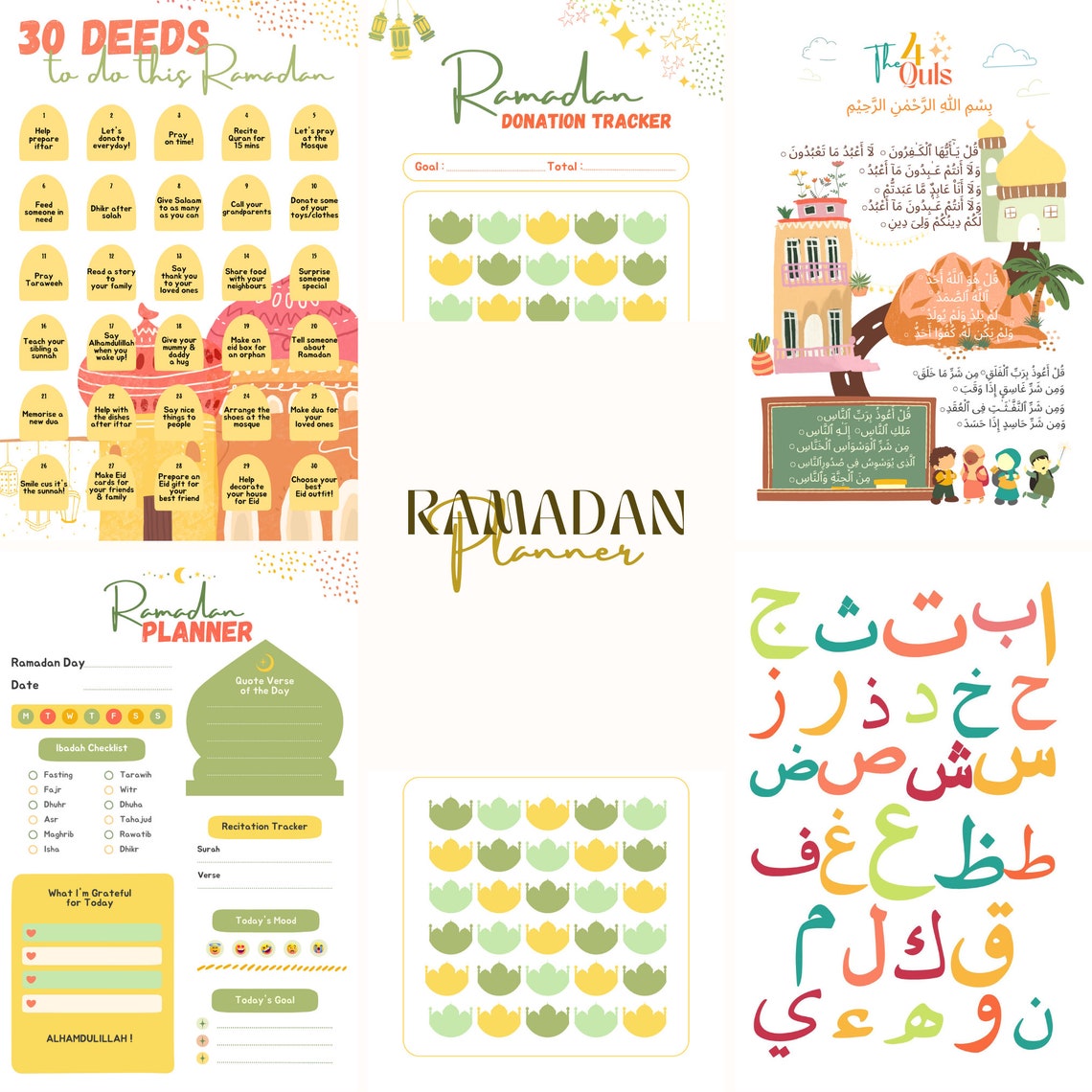 Ramadan Planner Ramadan Printable Planner PDF Ramadan Planner Kit ...