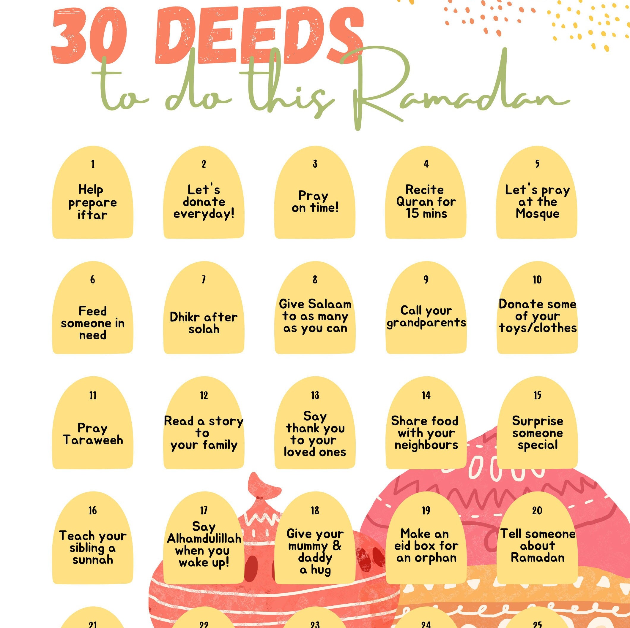 Ramadan Planner Ramadan Printable Planner PDF Ramadan Planner Kit ...