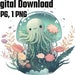 Jellyfish Clipart Ocean Animals Clipart Kids Clipart Sea Creatures ...