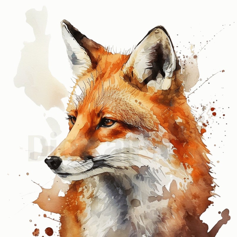 Fox Clip Art - Etsy