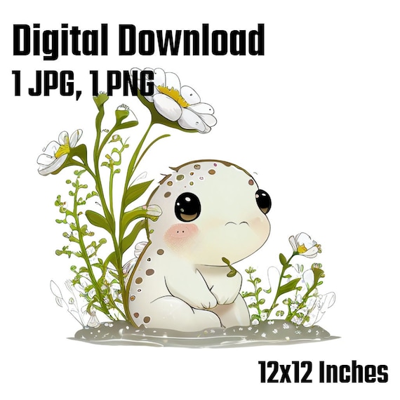 Cute Tadpole Clipart