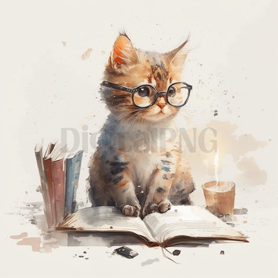 Studying Cat