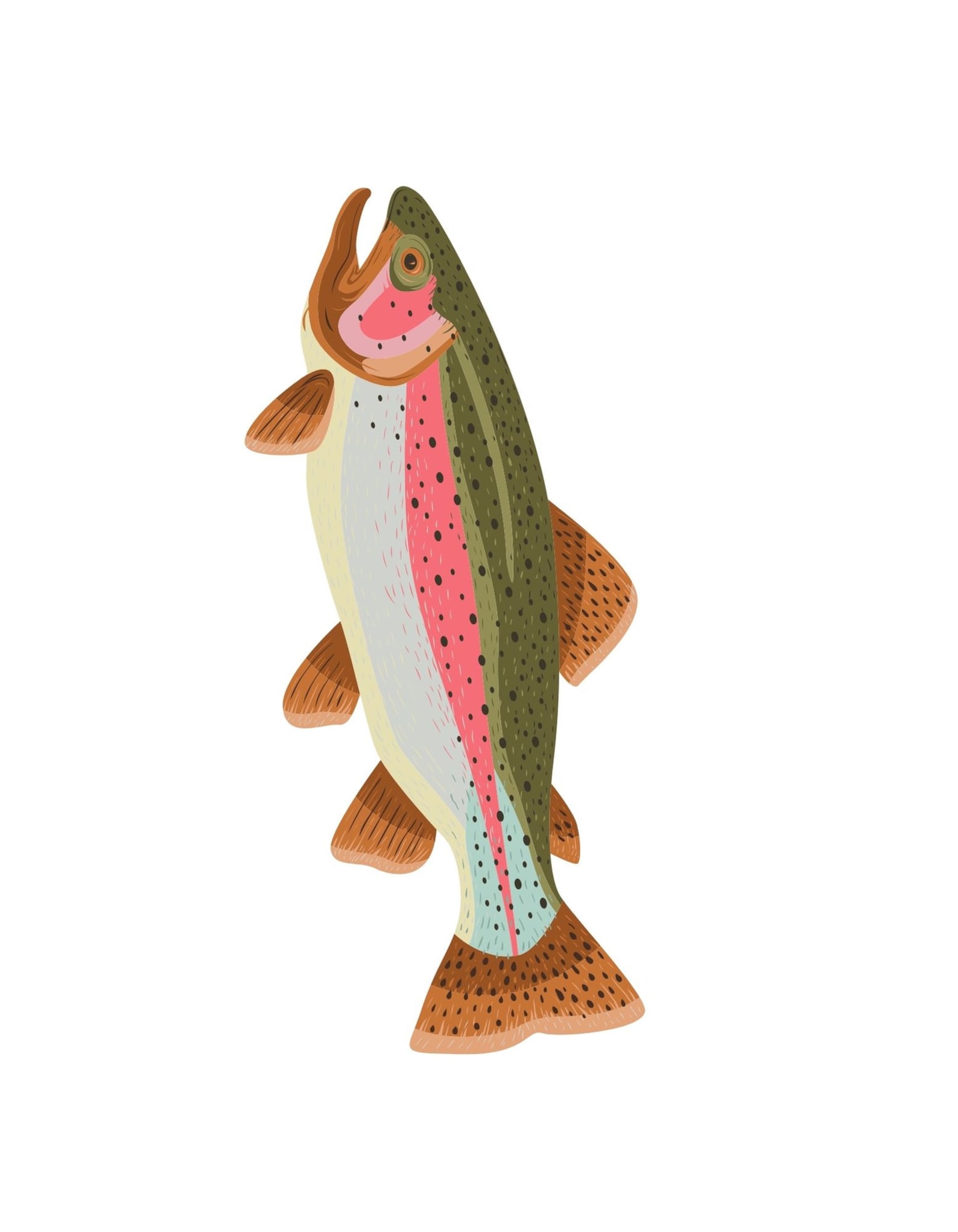 Trout Embroidery Files - Etsy