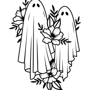 Boo-st Friends Embroidery Files - Etsy