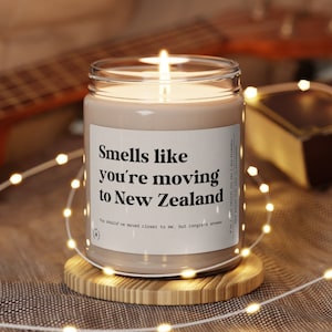 Moving to New Zealand Candle - Etsy
