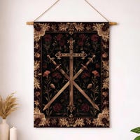 PATTERN: Crochet Cross Tapestry - Etsy