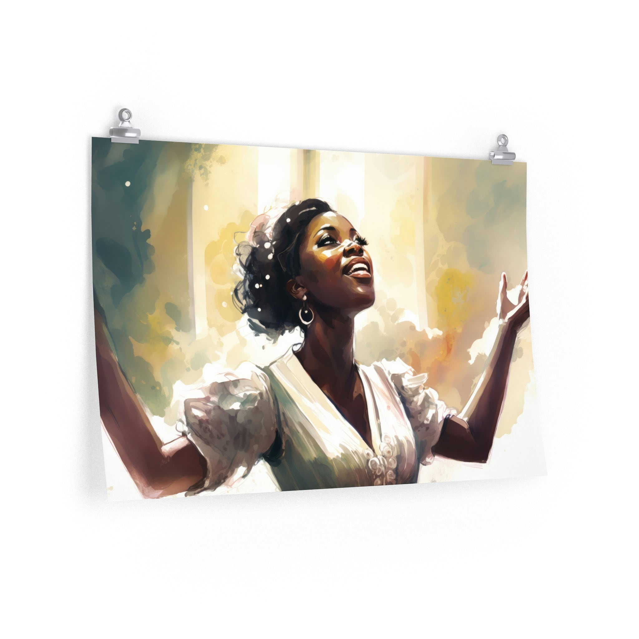 Black Church Praise Art