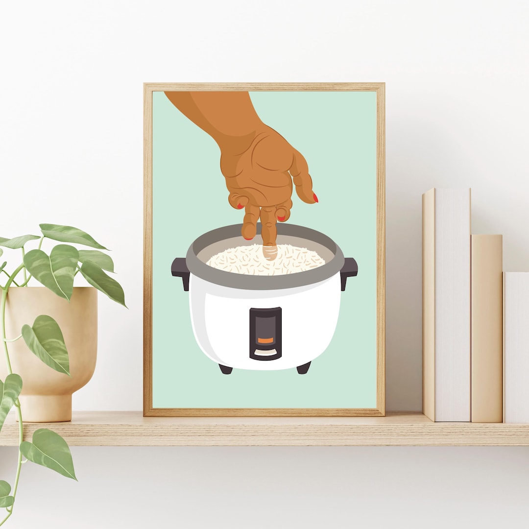 Rice Knuckle Art Print: Filipino Cooking Illustration - Etsy