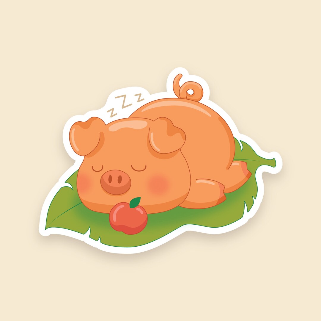3" STICKER | Lazy Lechon | Filipino | Fil-am | Filipino Sticker | Pinay ...
