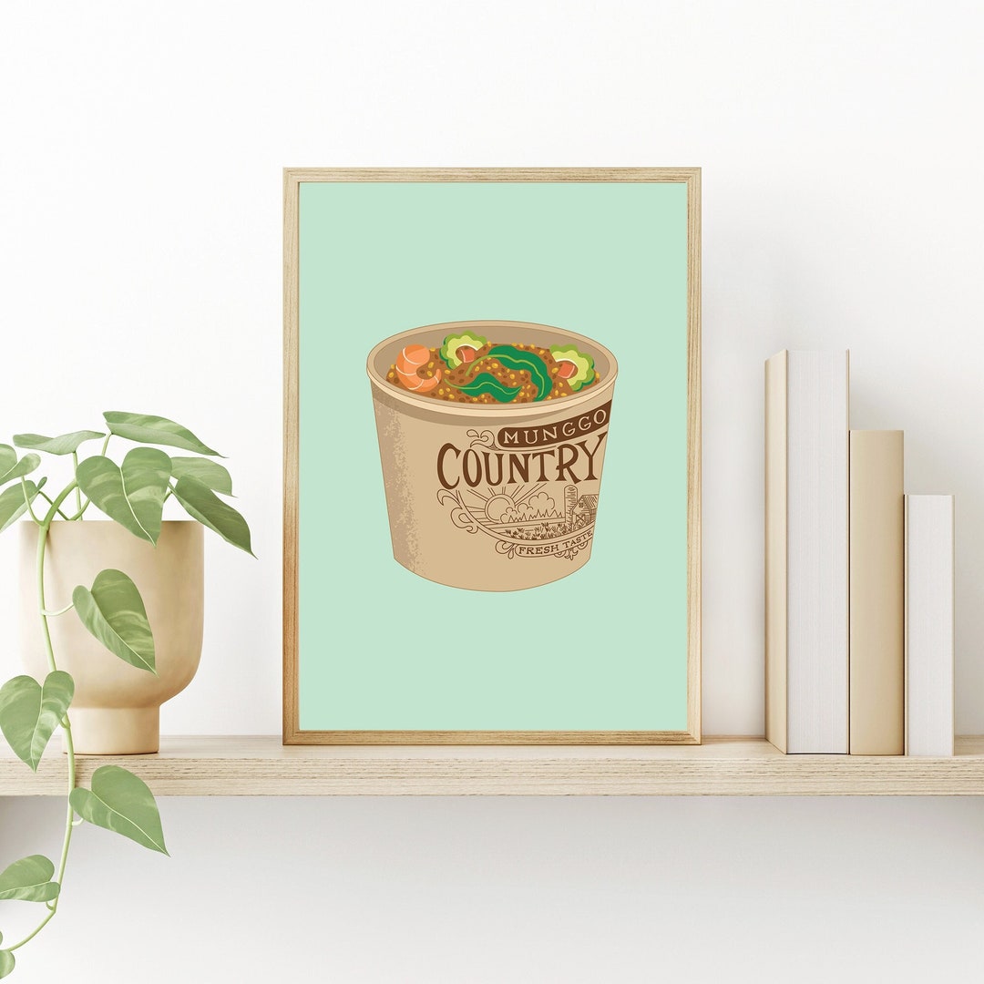 Munggo in Tupperware Art Print: Filipino Food Nostalgia (8x10) - Etsy